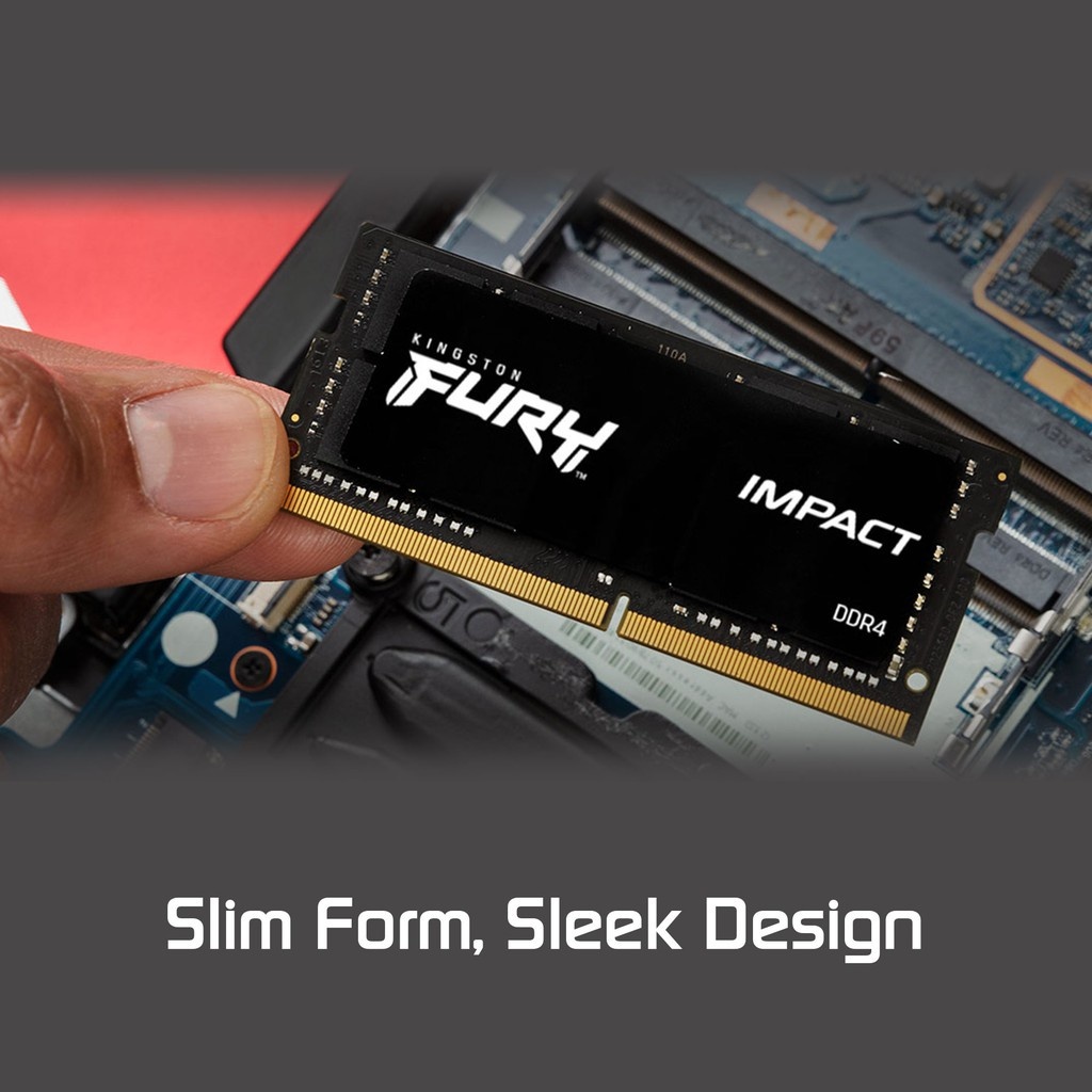 Kingston 16GB 3200MHz DDR4 CL20 Ram SODIMM FURY Impact - (KF432S20IB16) - Kingston Official ...