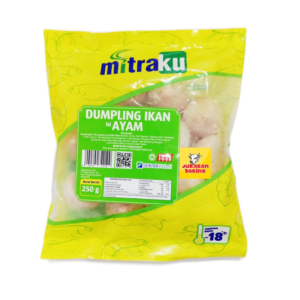 Mitraku Dumpling Ikan isi Ayam 250 gr | Lazada Indonesia