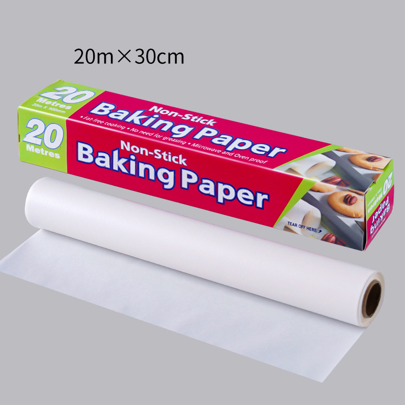 Non-Stick Baking Paper 5M/10M/20M Paper Roll Butter Barbecue Oven ...