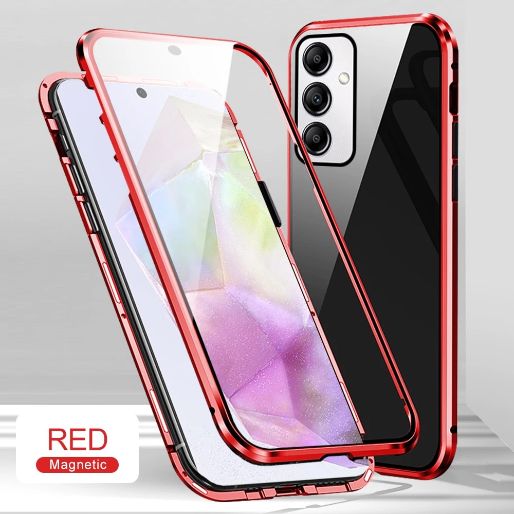 360° Metal Attraction Flip Case For Samsung Galaxy A55 5G Double-Side ...