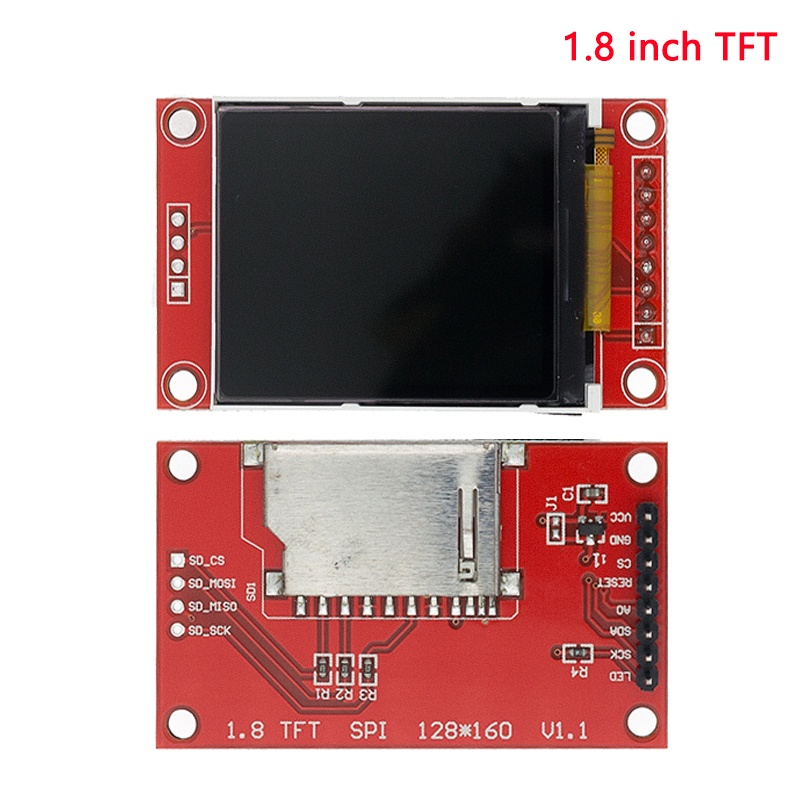 IC โมดูลหน้าจอ 1.8 นิ้ว 2.4 นิ้ว TFT LCD ST7789 ST7735 | Lazada.co.th
