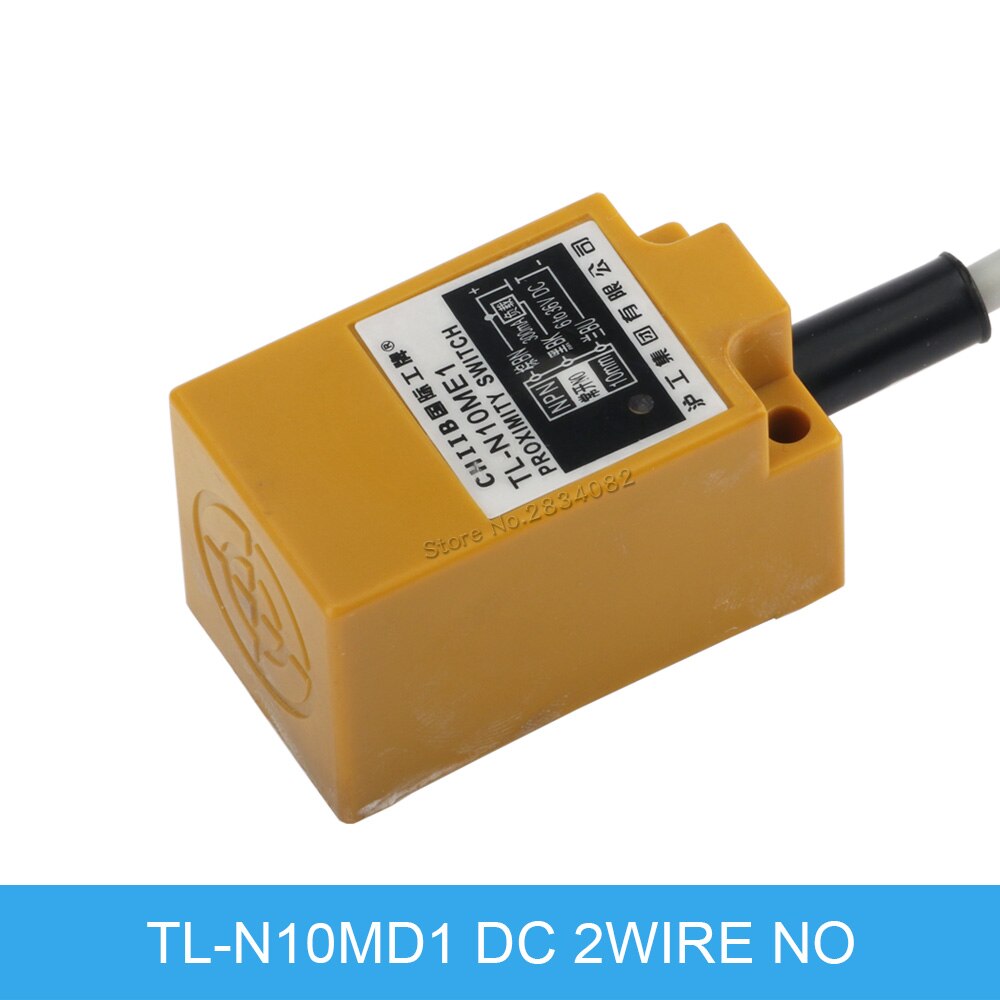 30*30*52Mm DC 24V AC 220V 3 Wire 2Wire Inductive Proximity Sensor Switch 10Mm NPN PNP NO NC TL ...