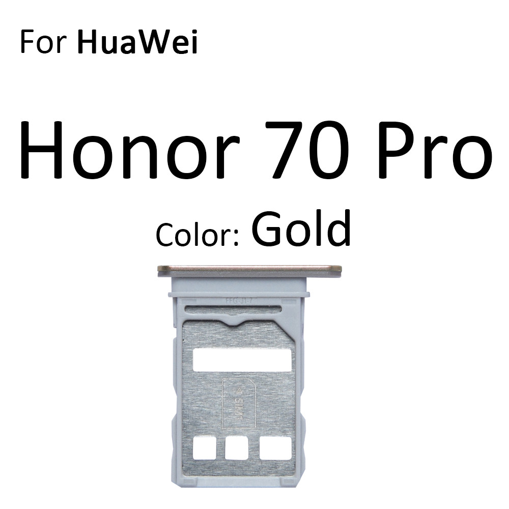 Sim Card Tray Socket Slot Reader Adapter For HuaWei Honor 70 Pro Plus ...