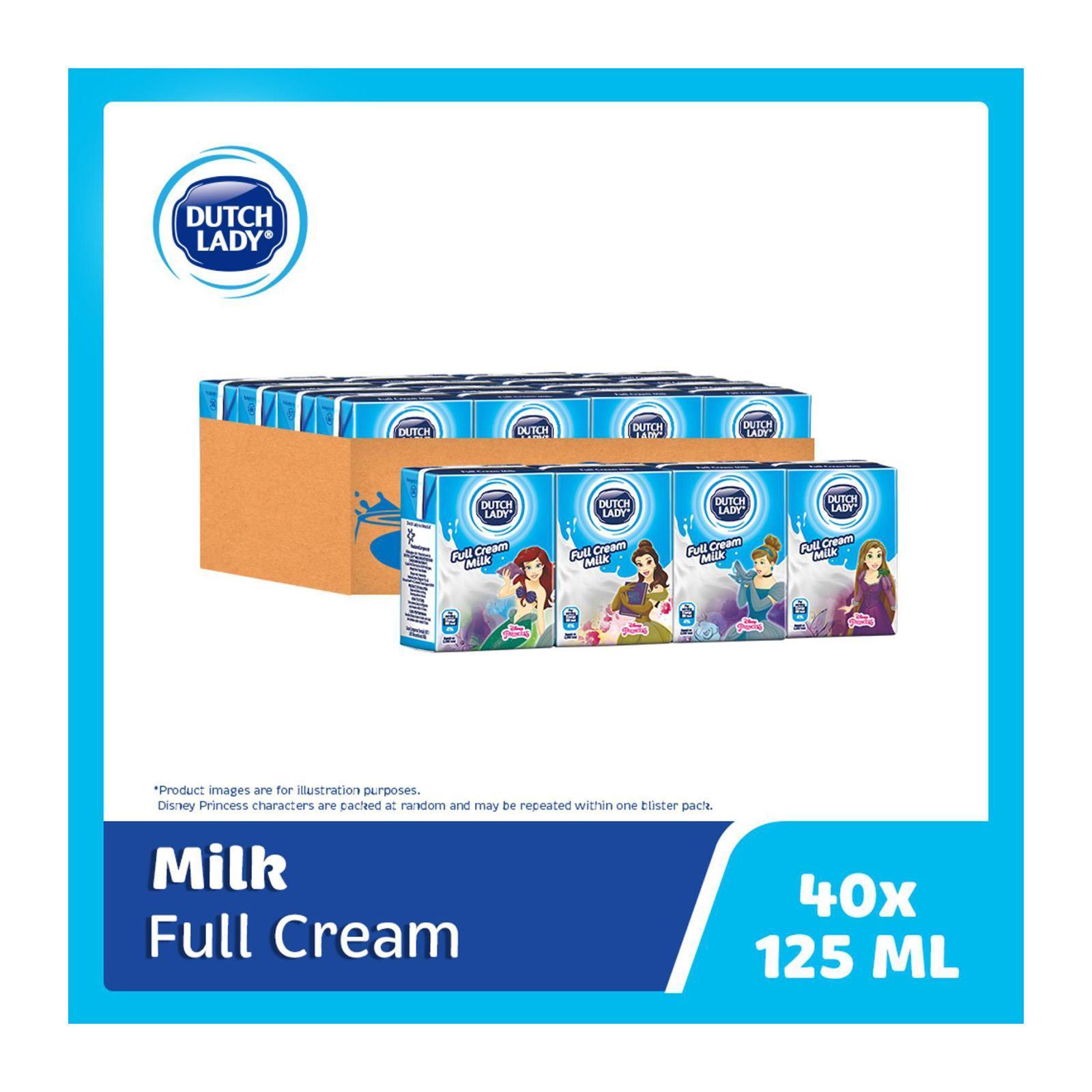 [RM8OFF150] Dutch Lady Disney Princess Milky 125ML Full Cream UHT Milk ...