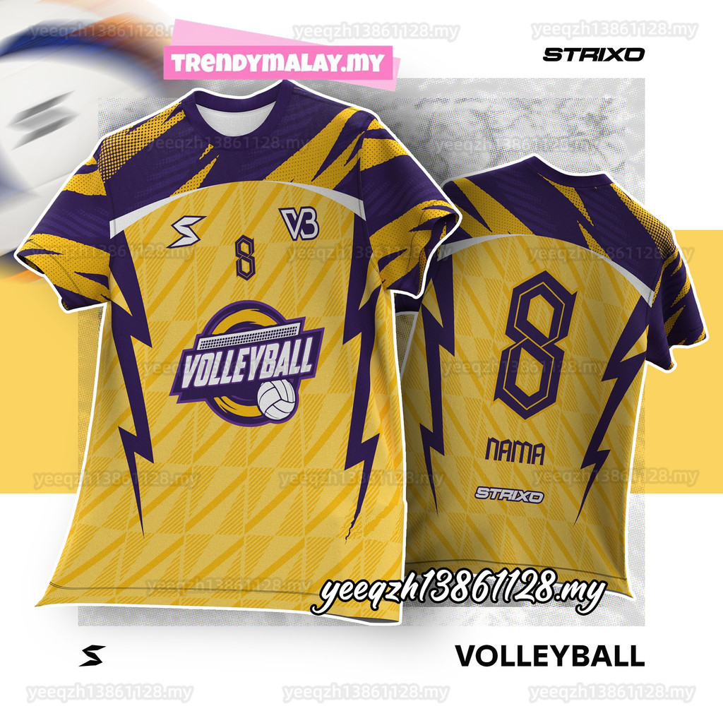 Baju Volleyball Jersey Design | Lazada