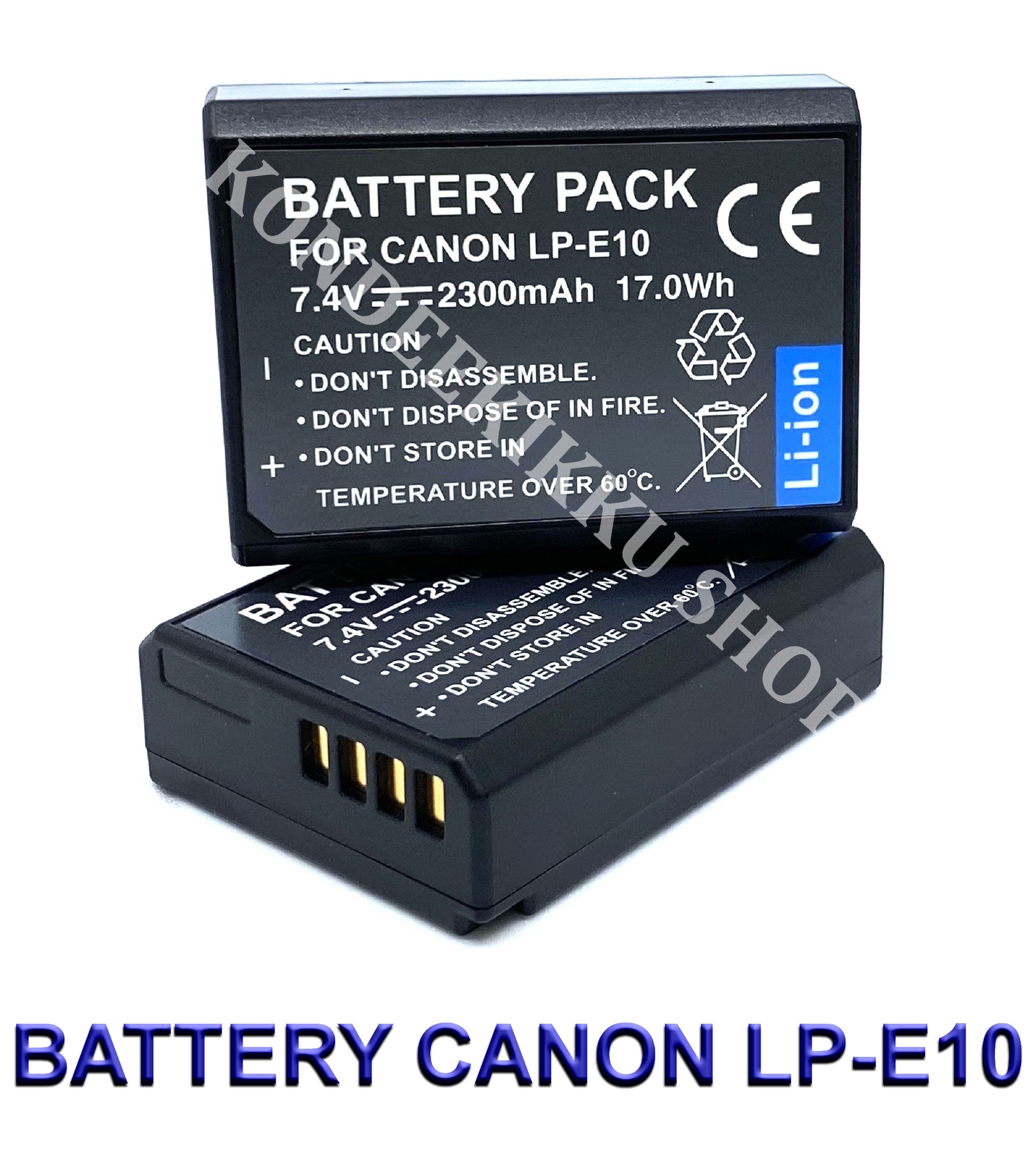 LP-E10 \ LPE10 \ LC-E10 แบตเตอรี่และแท่นชาร์จสำหรับกล้องแคนนอน Battery ...