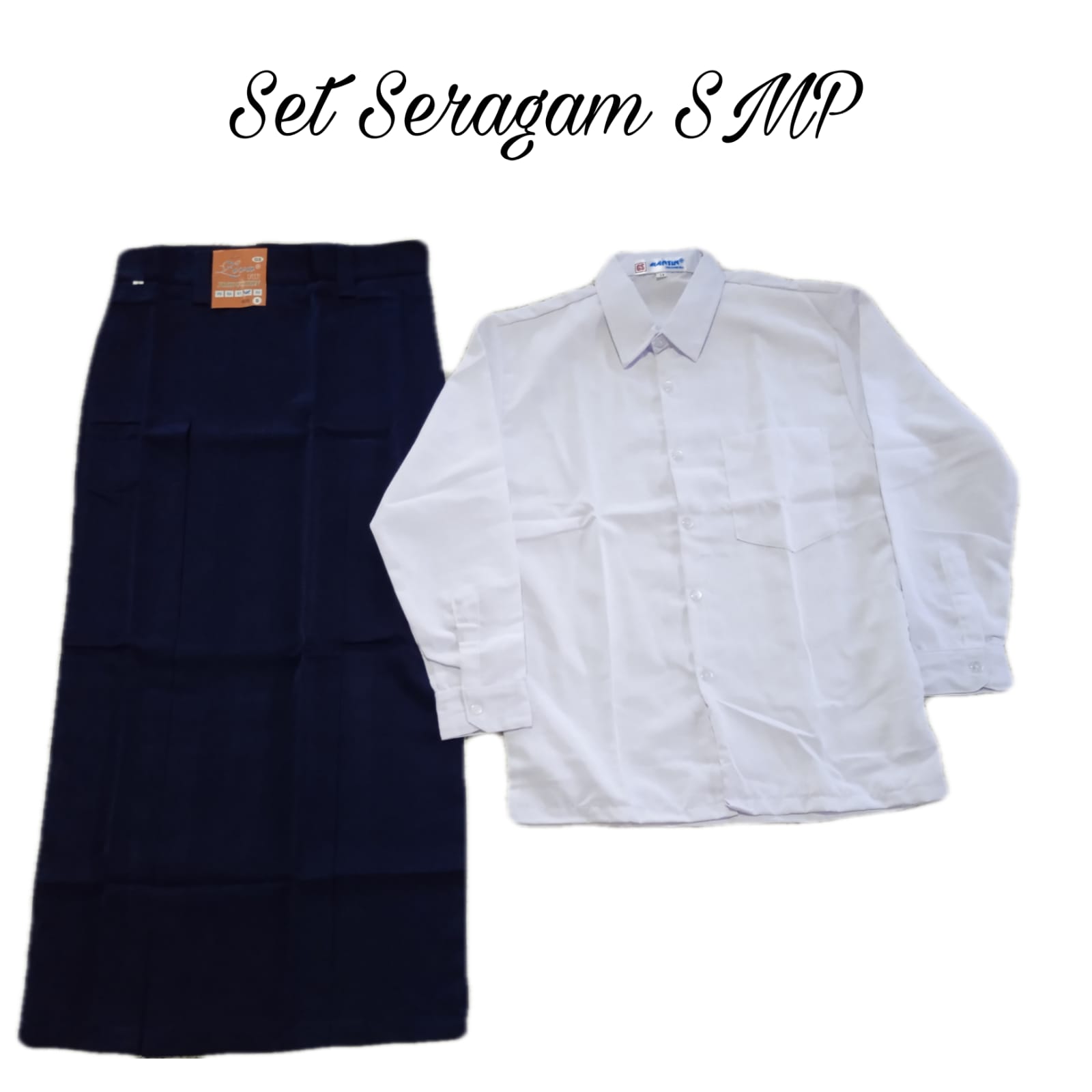 COD / set seragam sekolah SMP anak cewek perempuan 12 - 15 tahun ...