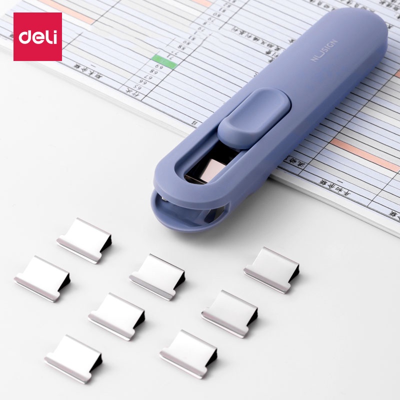 【Toy life hall】Fashion Stapless Stapler Paper Clipper File Document ...