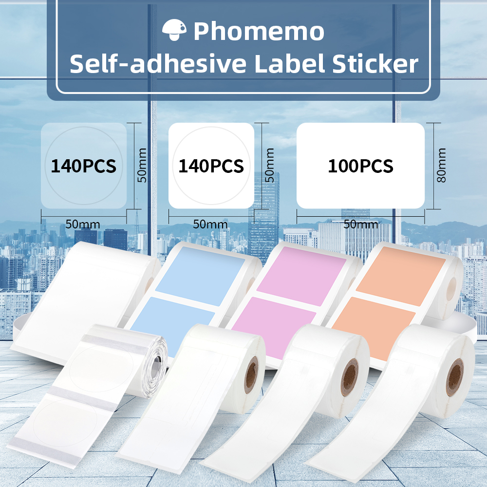 Phomemo Self-Adhesive Labels Paper for Phomemo M110/M200 Self-adhesive ...
