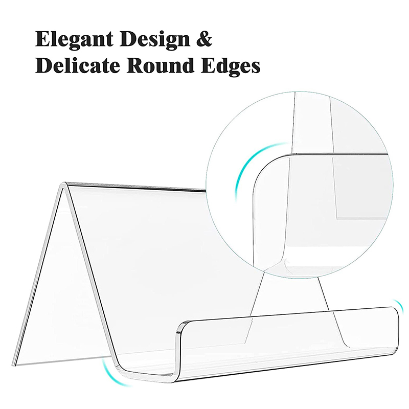 Transparent Acrylic Desktop Business Card Holder Table Desk Shelf Box ...