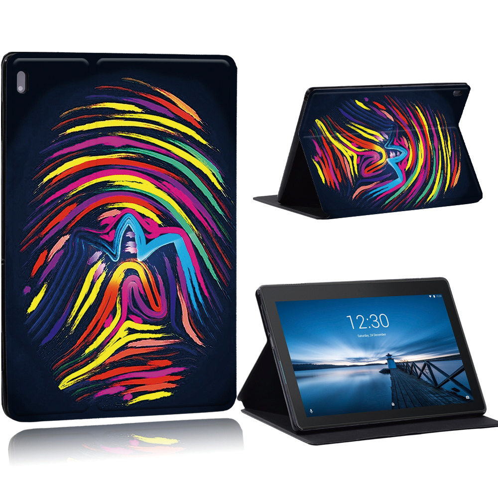 Old Image Series Pattern Case for Lenovo Tab E10 /Tab M10 10.1 Inch/Tab ...