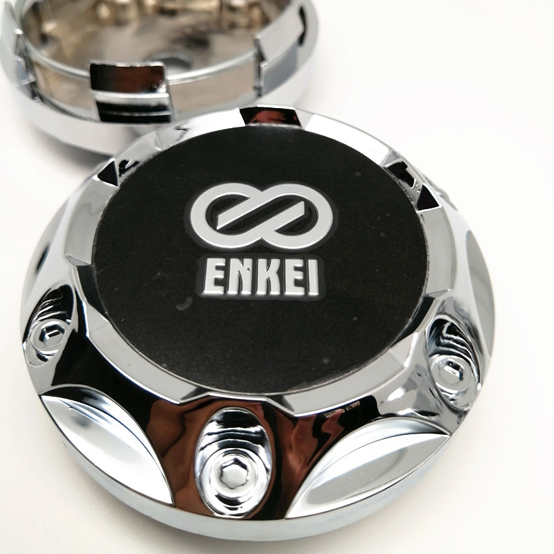 4pcs 68mm Wheel Center Caps For Enkei Car Styling 64mm Auto Rims Emblem ...