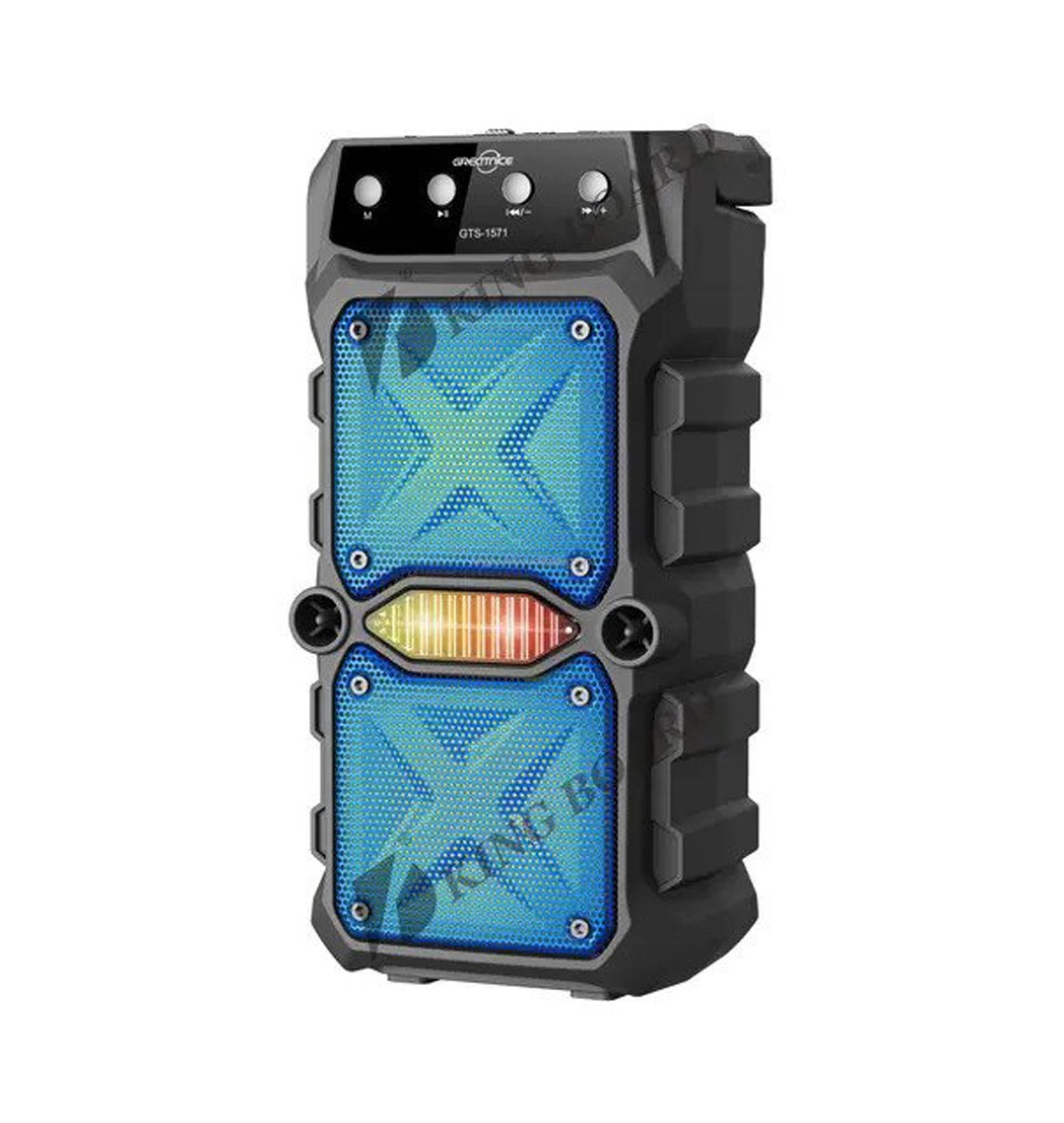 KTS-1096 Wireless Portable Bluetooth Speaker With LED Light Support Mic ...