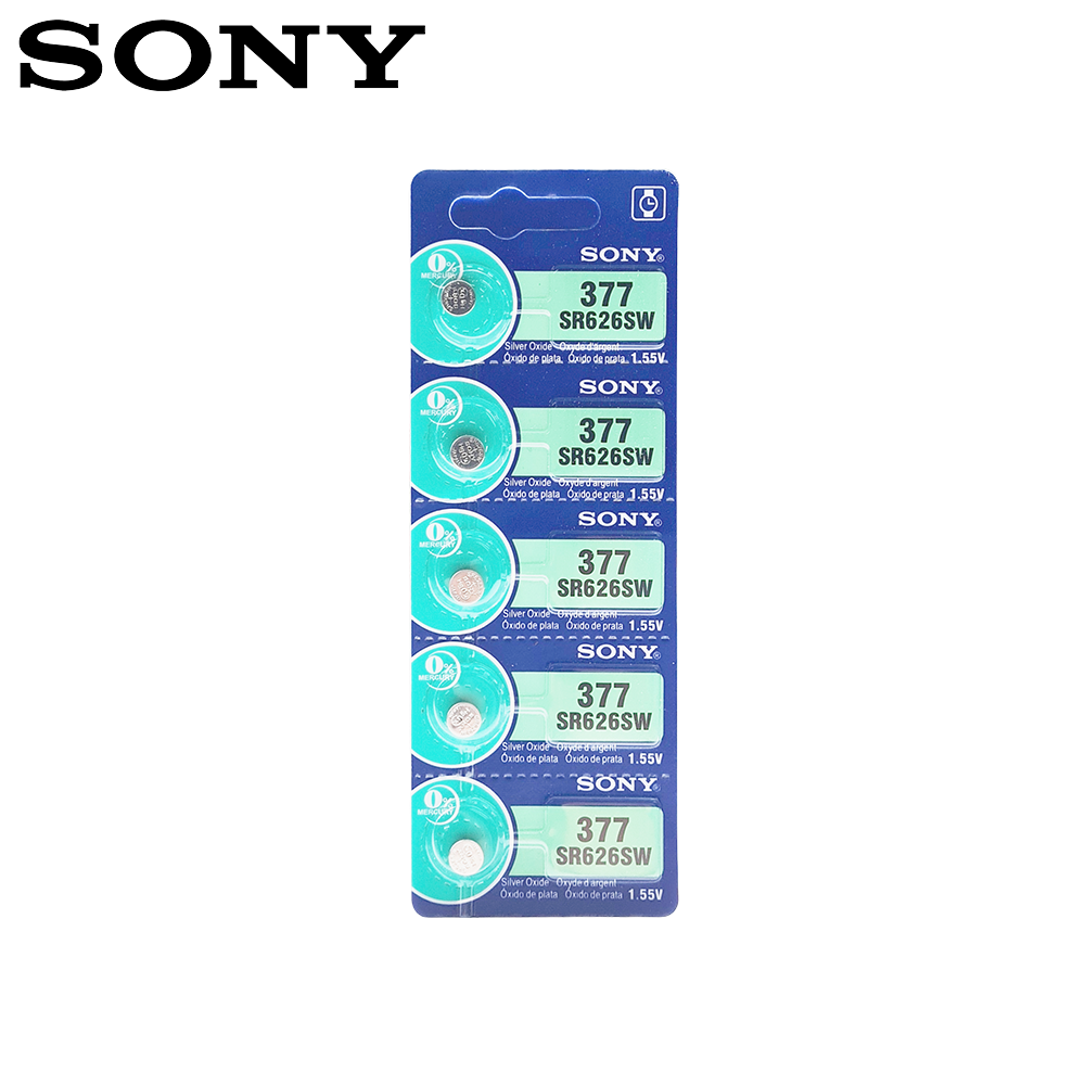 SONY Watch Battery SR626SW 5 PCS / RM 9.00 USE BY 12/2028 | Lazada