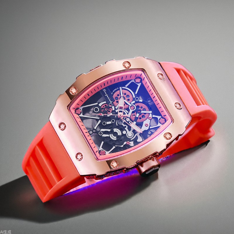 【Special offer】Shangmei Richard Hollow Watch - Fashion Sport Silicone ...