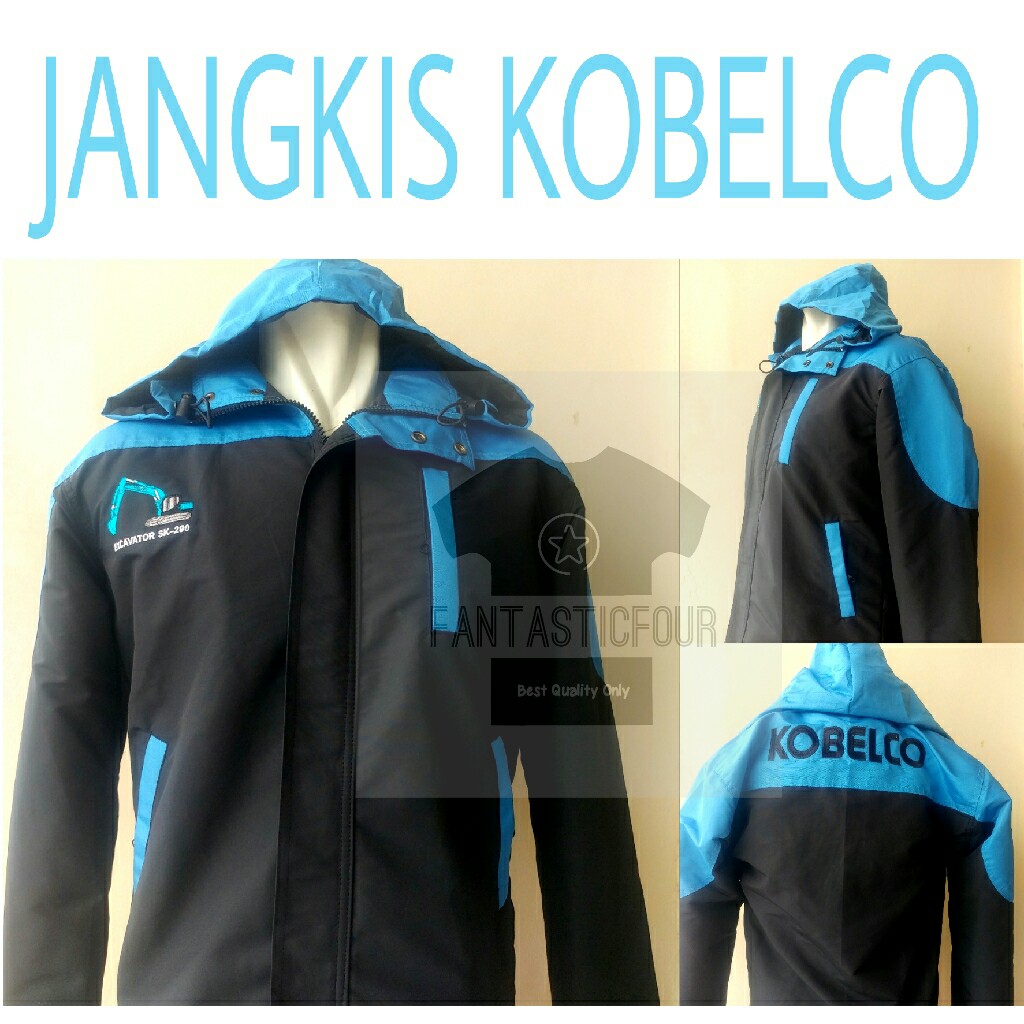 Jaket Jangkis Kobelco | Lazada Indonesia
