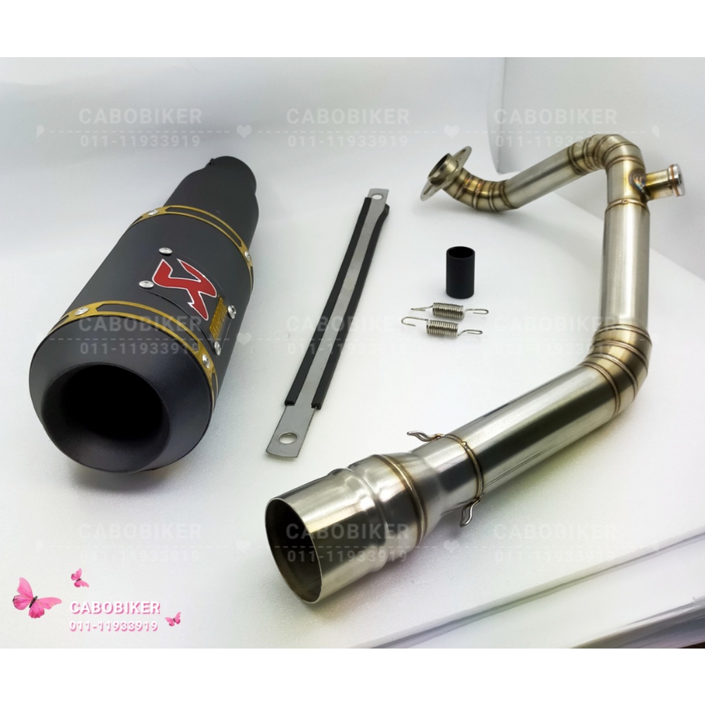 ADV150 X-ADV150 ADV150 RACING EXHAUST PIPE AKRAPOVIC EKZOS FULL SYSTEM ...