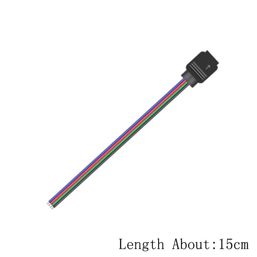 Ws2812b Ws2811 5050 Rgb Led Strip Single / Double End Solderless Cover ...