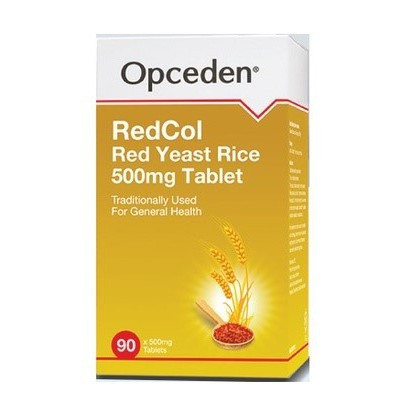 Opceden Redcol Red Yeast Rice 500mg 90'S | Lazada