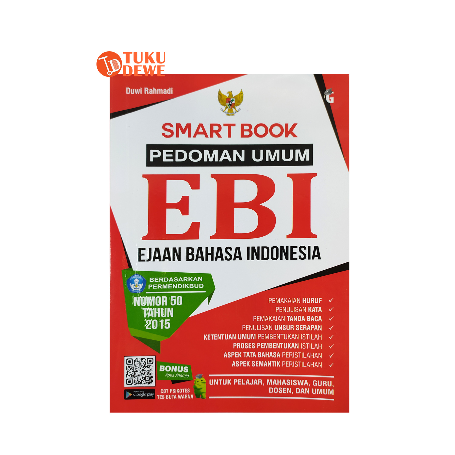 BUKU TATA BAHASA INDONESIA SMARTBOOK PEDOMAN UMUM EJAAN BAHASA ...