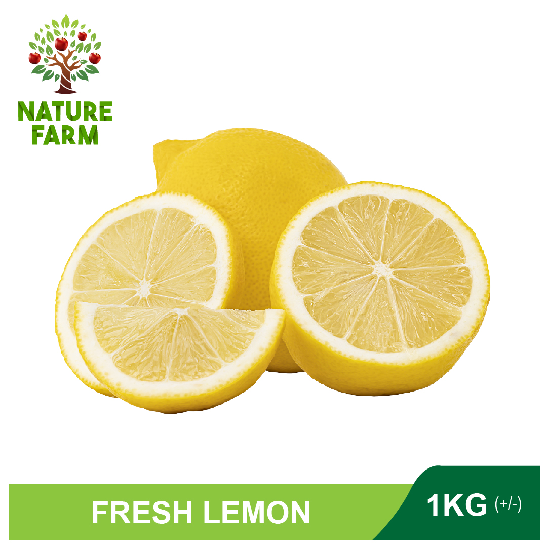 Nature Farm Fresh Lemon / Limau Segar (1KG/PKT) | Lazada