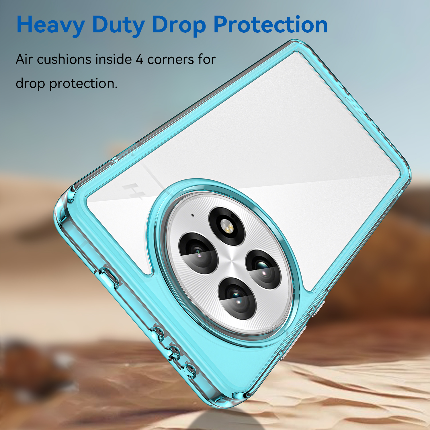OnePlus 13 Case, Clear Designed Shockproof Phone Case, Bumper Hybrid ...