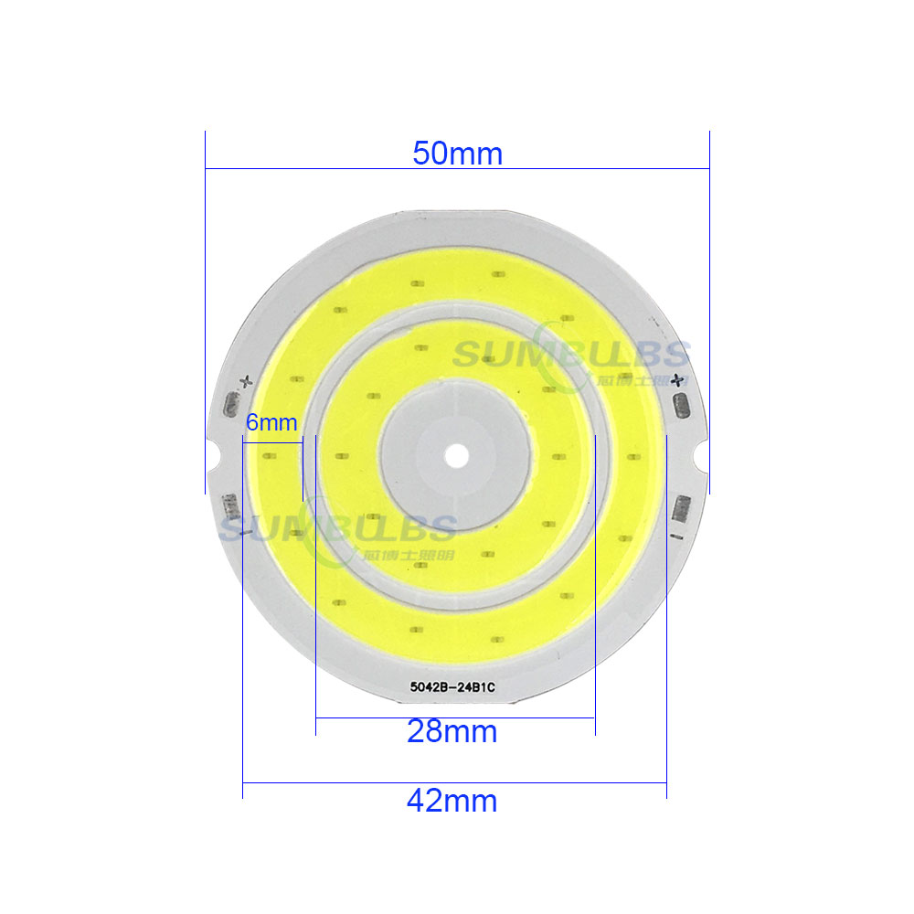 【TopazTrove】DC 3V 4V COB LED Bulb 3.7V Lamp for DIY Work Lights House ...