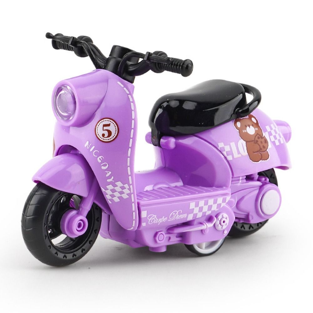 Creative Miniature Alloy Motorcycle Model Diecast Inertia Simulation ...