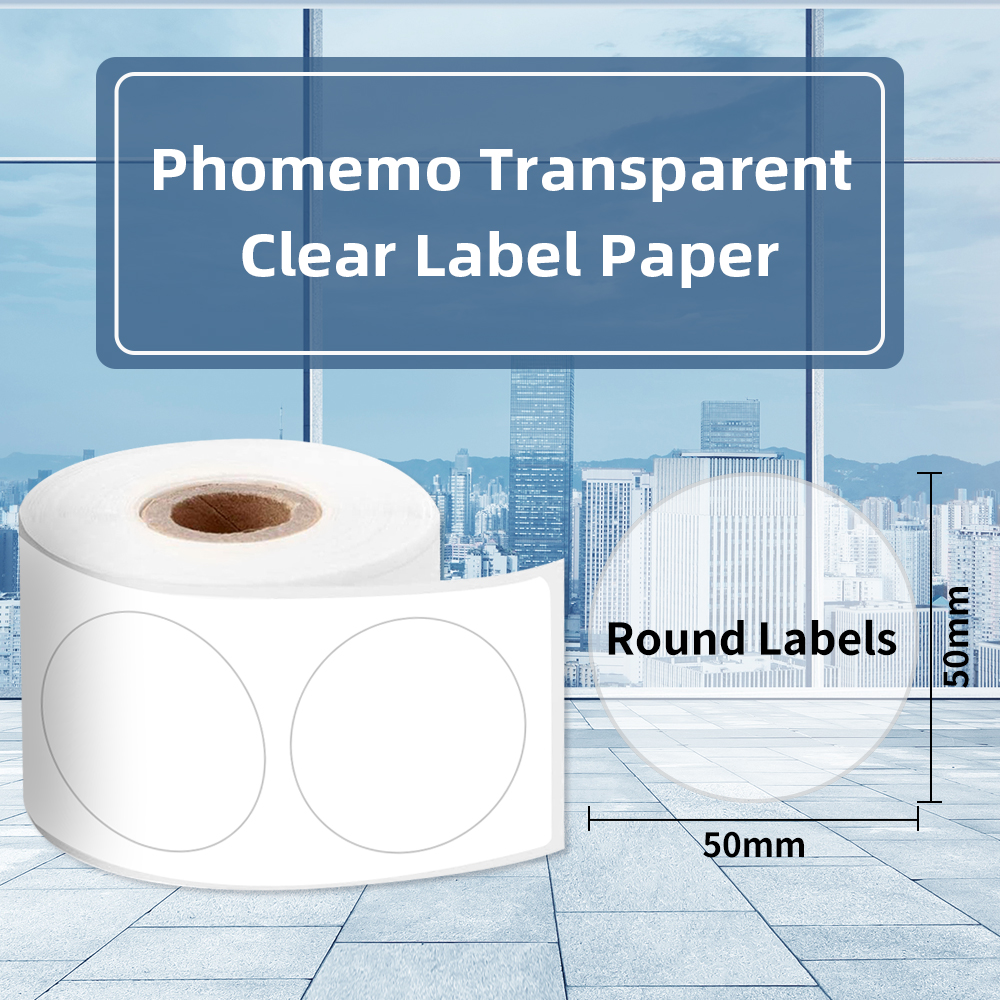 Phomemo Self-Adhesive Labels Paper for Phomemo M110/M200 Self-adhesive Label Printer Waterproof ...