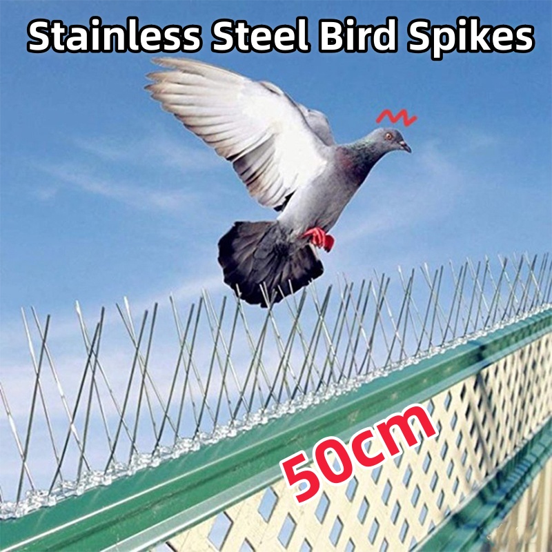【Free Shipping】 50cm Stainless Steel Bird Avian Chase Away Repellent ...