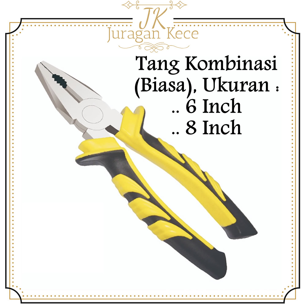 JUKE Tang Kombinasi 6 Inch / 8 Inch Tang Biasa Professional Tools ...