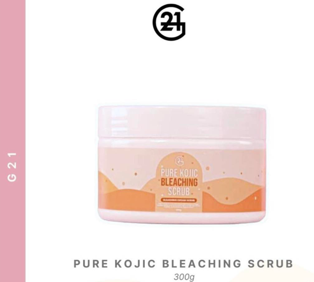 G21 Pure Kojic Bleaching Scrub 300G Intensive Whitening | Lazada PH