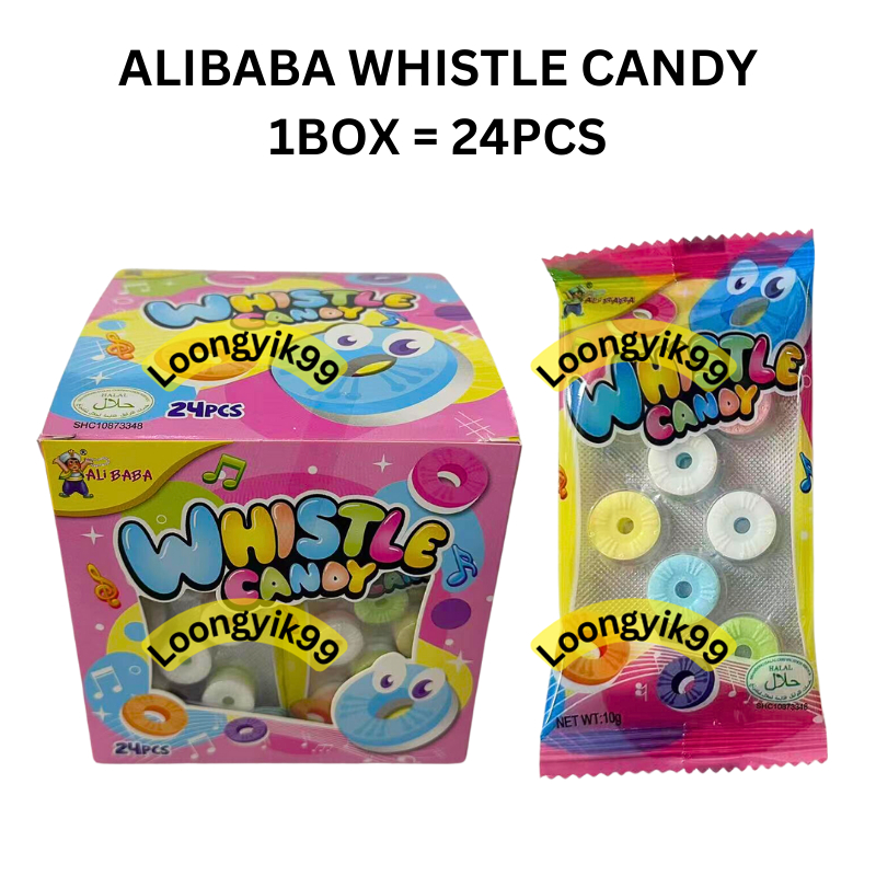 ALIBABA WHISTLE CANDY 24PCS HALAL | Lazada