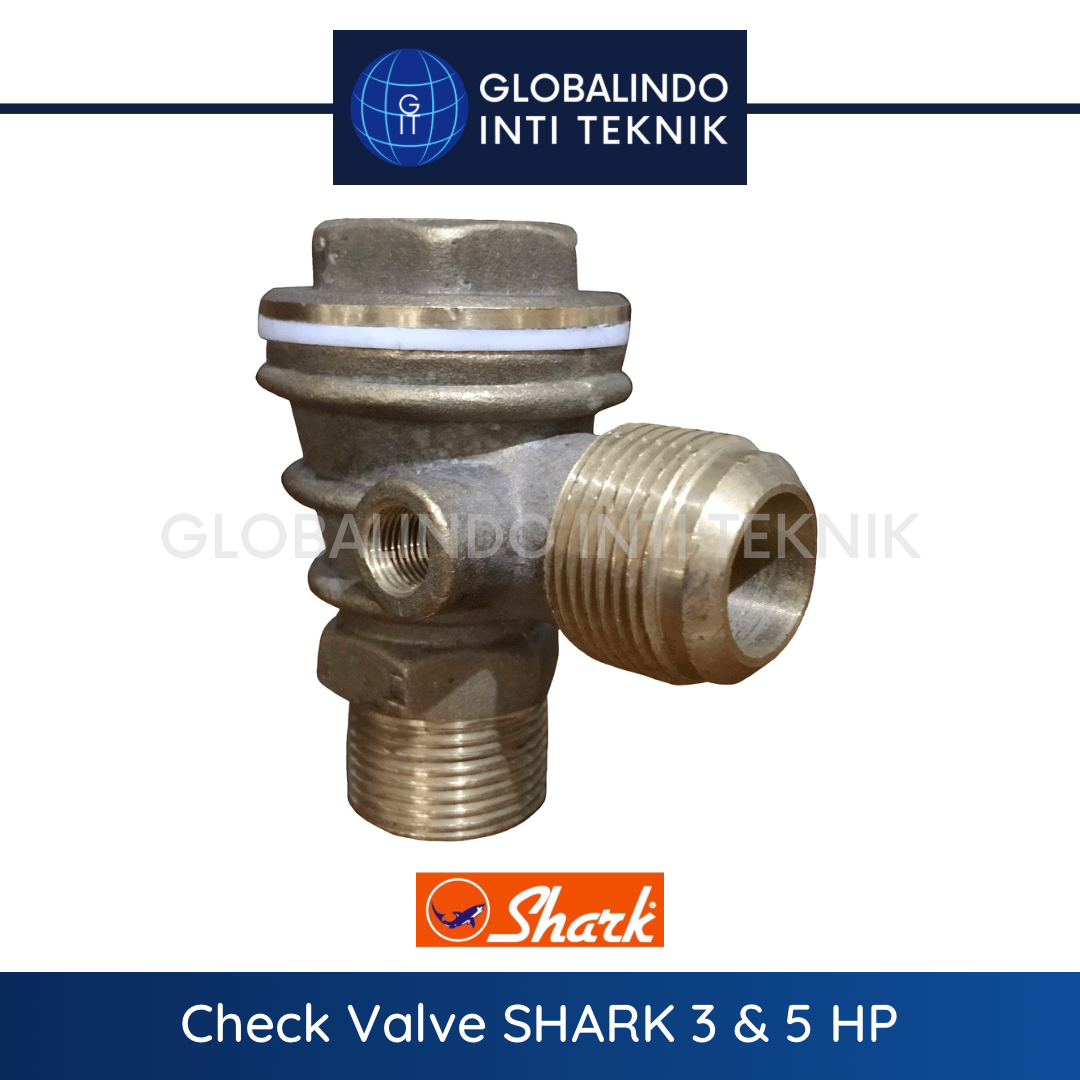 Check Valve Kompresor Angin SHARK 3 & 5 HP / Cek Valve Kompresor Angin ...