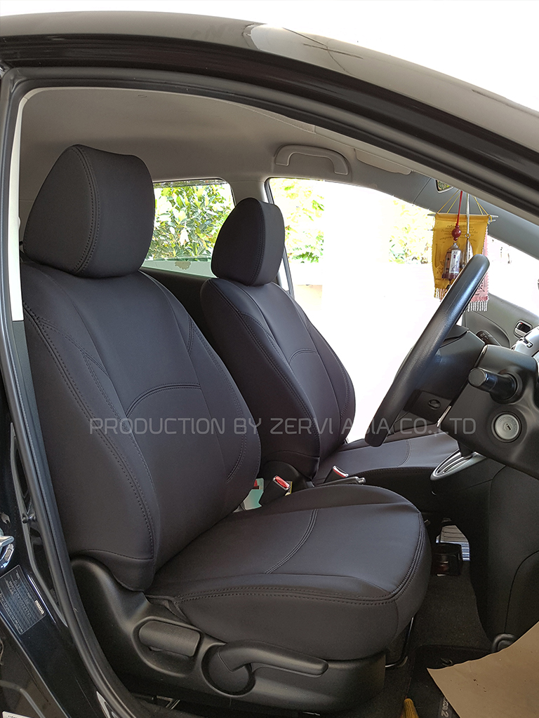 RAZOR BACK ที่หุ้มเบาะรถยนต์ชุดคู่หน้า เฉพาะรุ่น MAZDA 2 ปี 2010-2014 ...