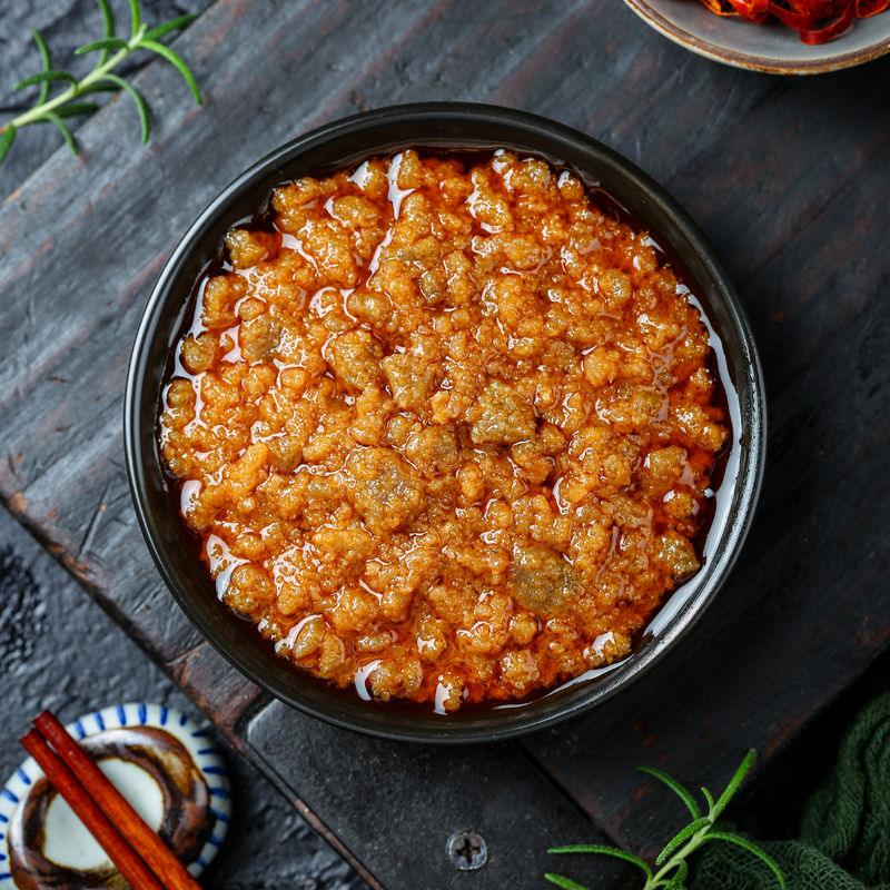 Oil-immersed crab roe sauce, crab paste, instant seafood sauce, crab ...