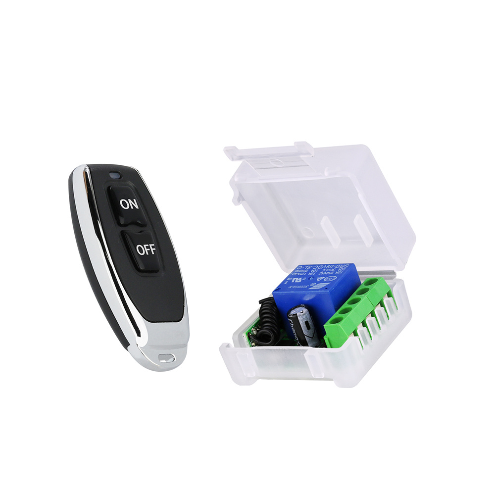 Dc 12v 1ch Relay Module 433 Mhz Wireless Remote Control Switch Rf ...