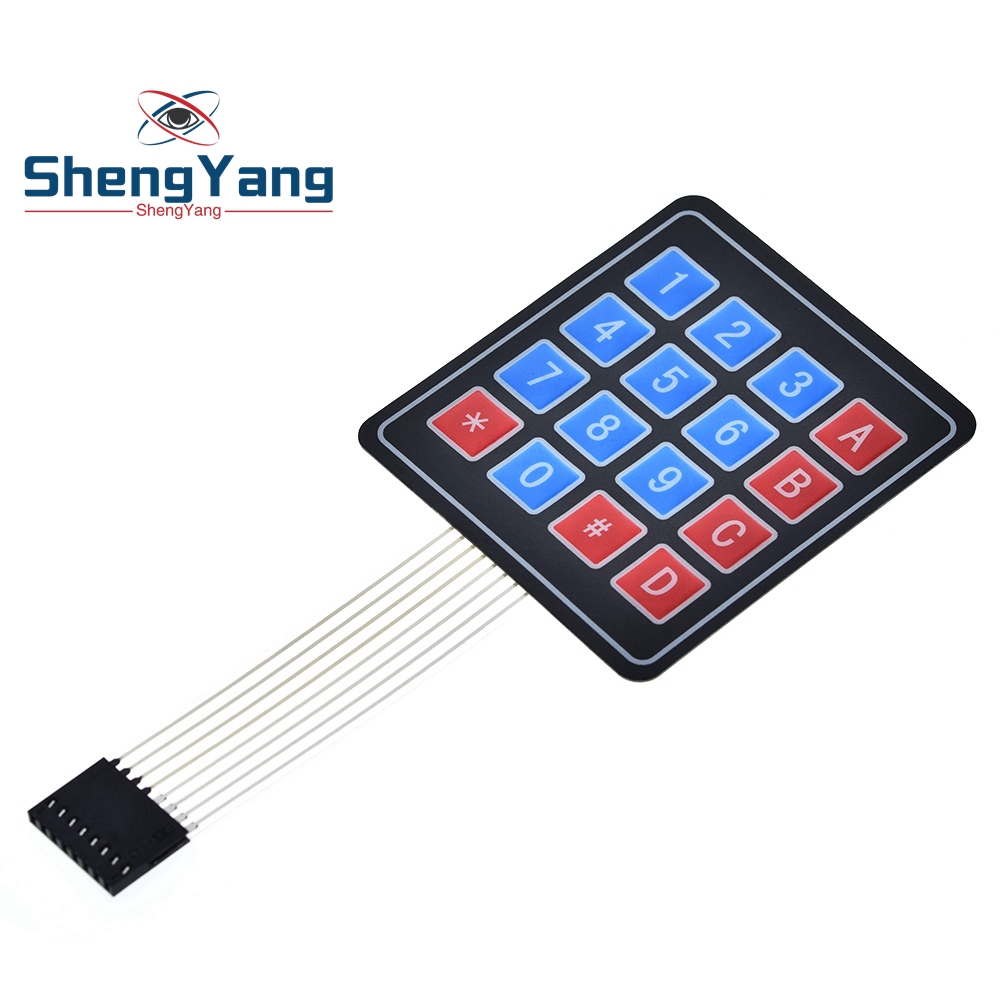 【LKFJ4OPFIH】ShengYang Matrix Array/Matrix Keyboard 16 Key Membrane ...