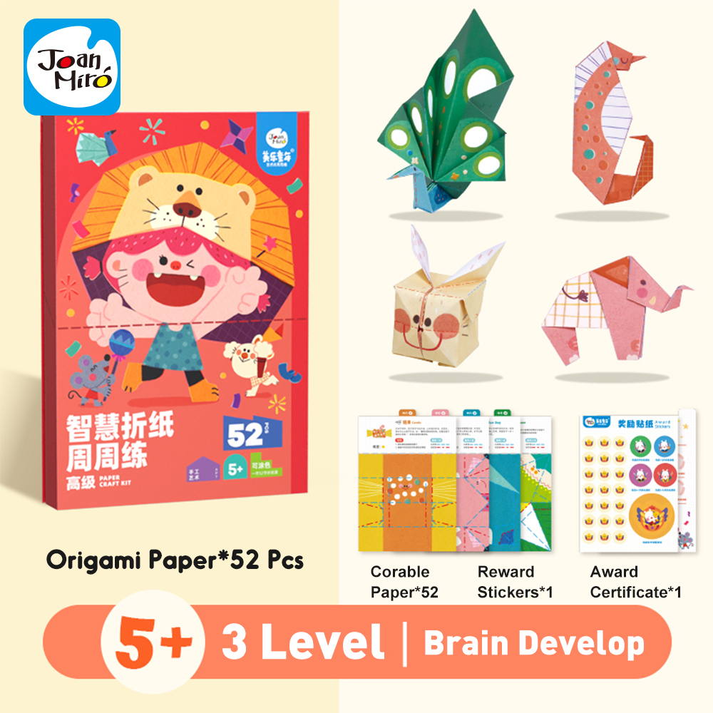 Joan Miro Advanced Origami Paper and Paper-cut Children DIY Educational ...