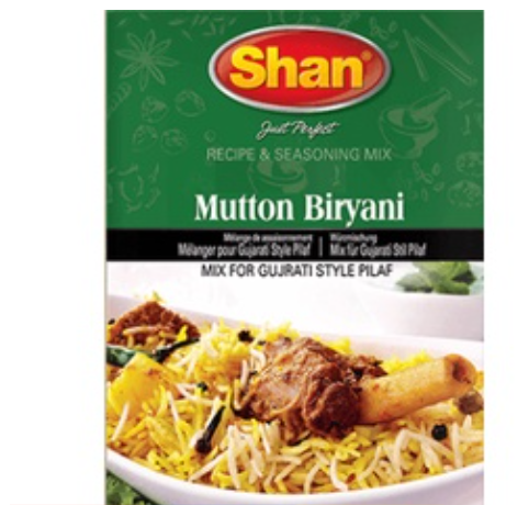 Shan Mutton Biryani Masala (مٹن بریانی مسالہ) 60g | Lazada