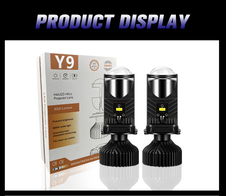 Projie Led / Mini Projector Led Y9 H4 Led Original lampu mobil For ...