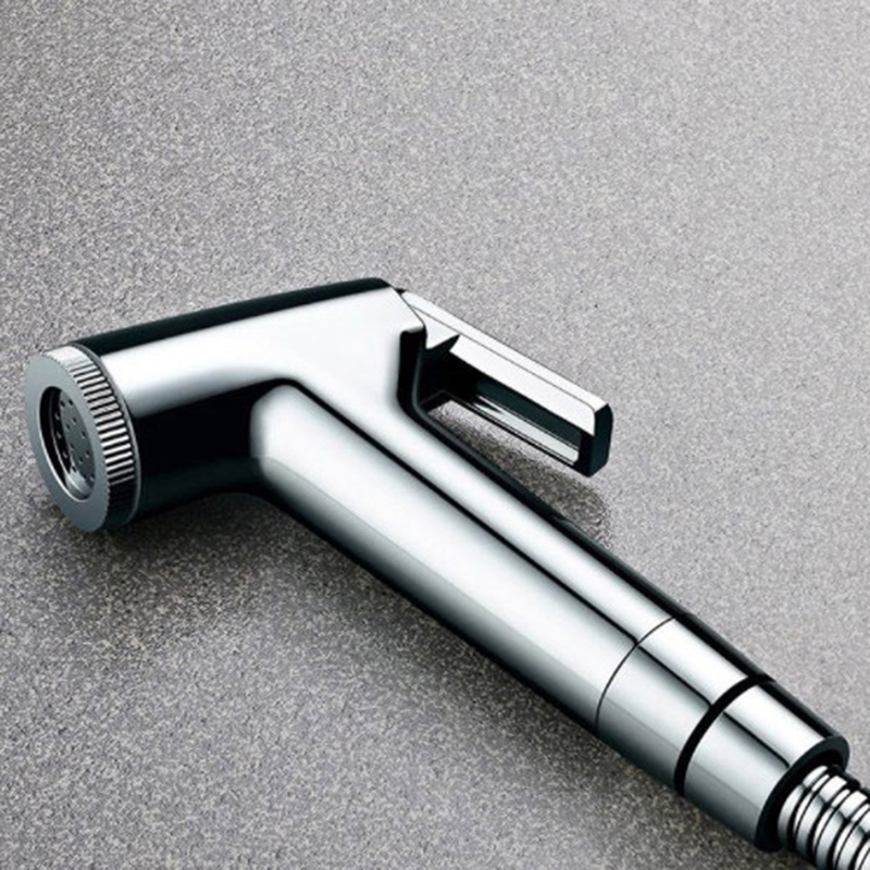Chrome Bidet Spray Tap Hygienic Toilet Shower Head Hose Bathroom ...