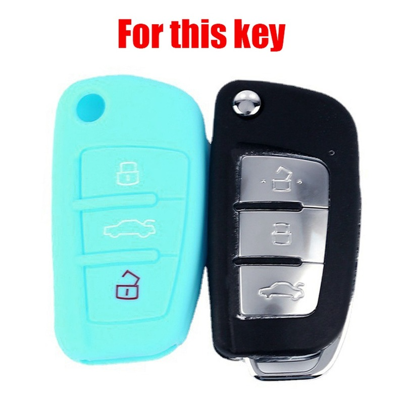 【Booming】 Car Key Cover Fit For Audi a1 a3 a4 a5 a6 a7 a8 r8 Tt s5 s6 ...