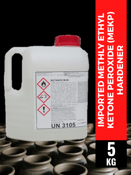 ART HUB - Imported MEKP Hardener 5 kgs. (Methyl Ethyl Ketone Peroxide ...