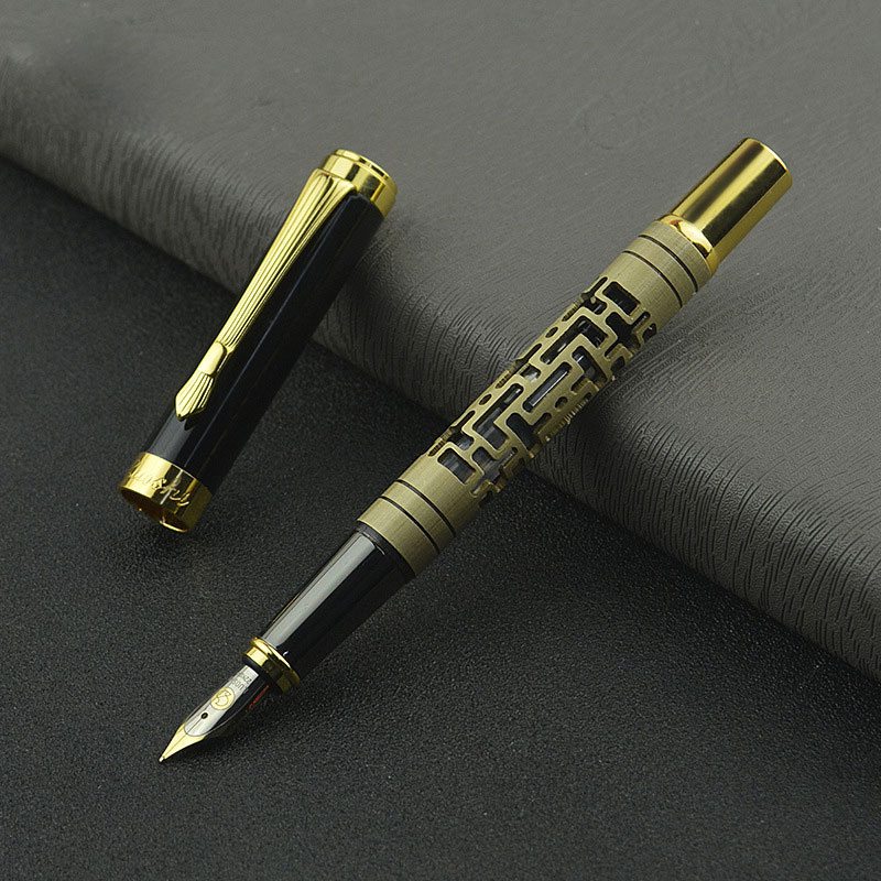 High Quality Fountain Pen Metal Calligraphy nib Classic Retro Design ...