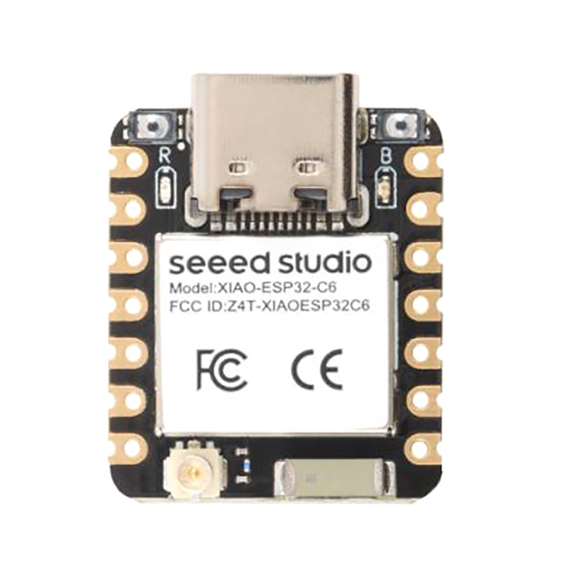 ESP32 Seeed Studio XIAO ESP32C6 WiFi 6+Bluetooth-compatible Ble 5 Support Zigbee Matter WIFI ...