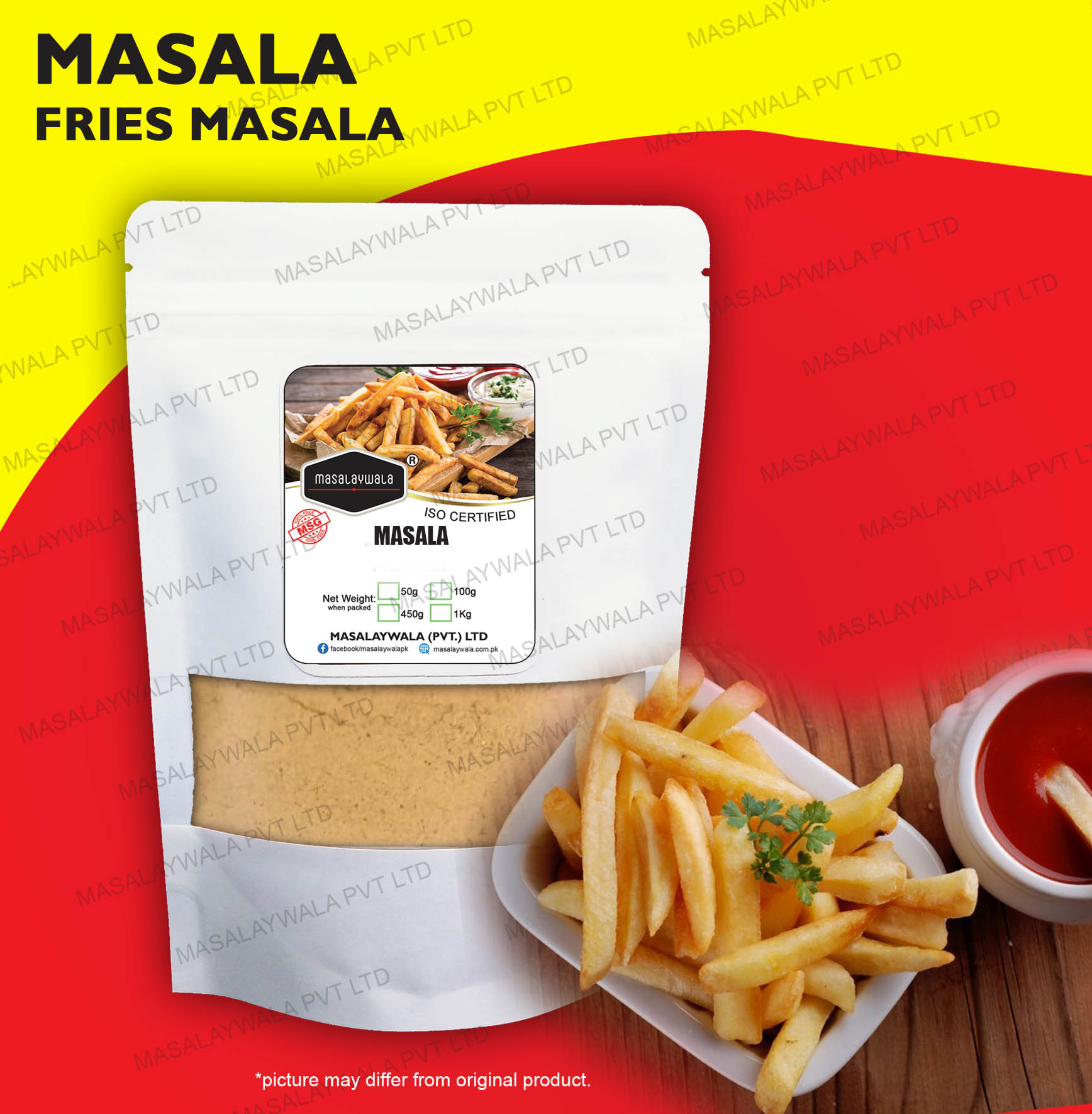 Masalaywala - French Fries Masala MASALA FLAVOR (Fries / Pasta/ Macroni ...