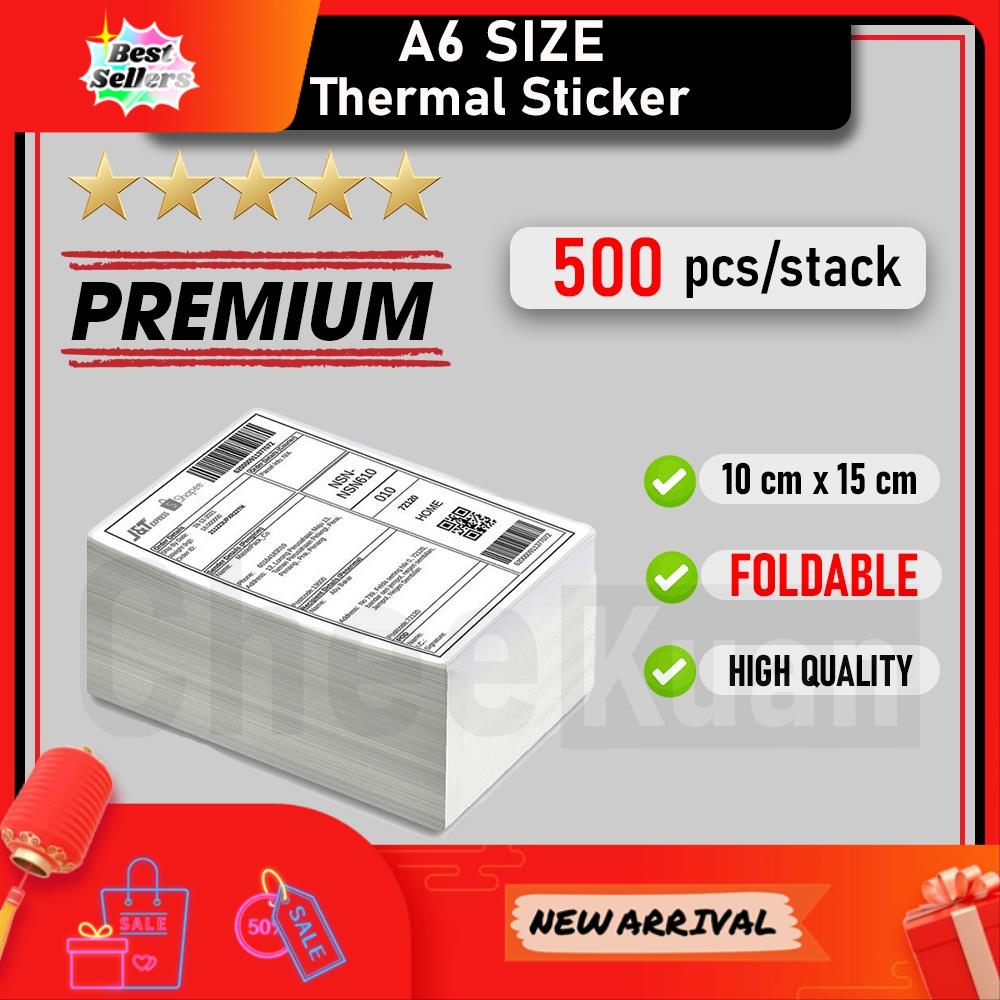 ⭐LOW PRICE⭐ 500pcs Theal Paper Label Sticker AWB Shipping Courier ...