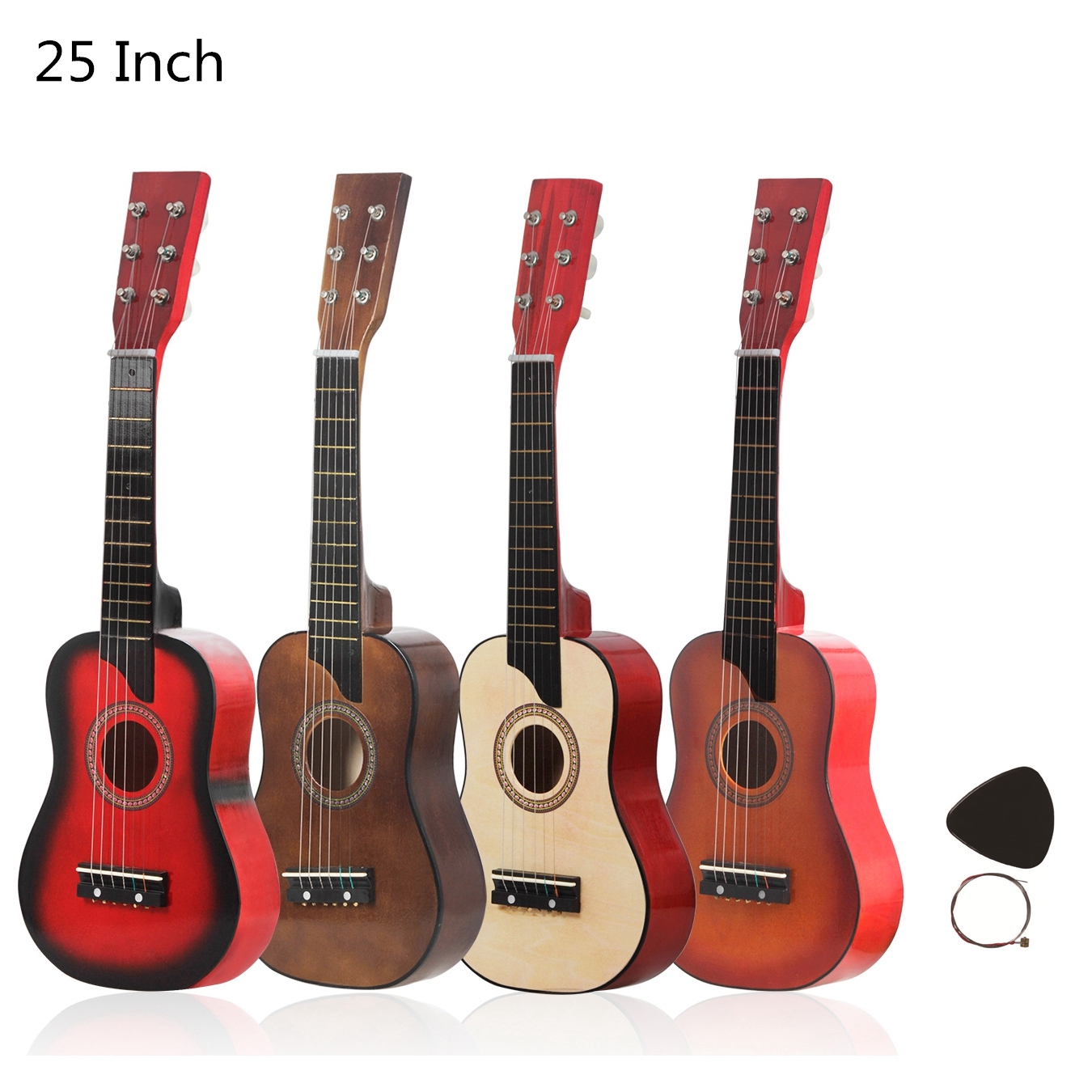 25 Inch Basswood Acoustic Guitar with Pick Strings | Lazada PH
