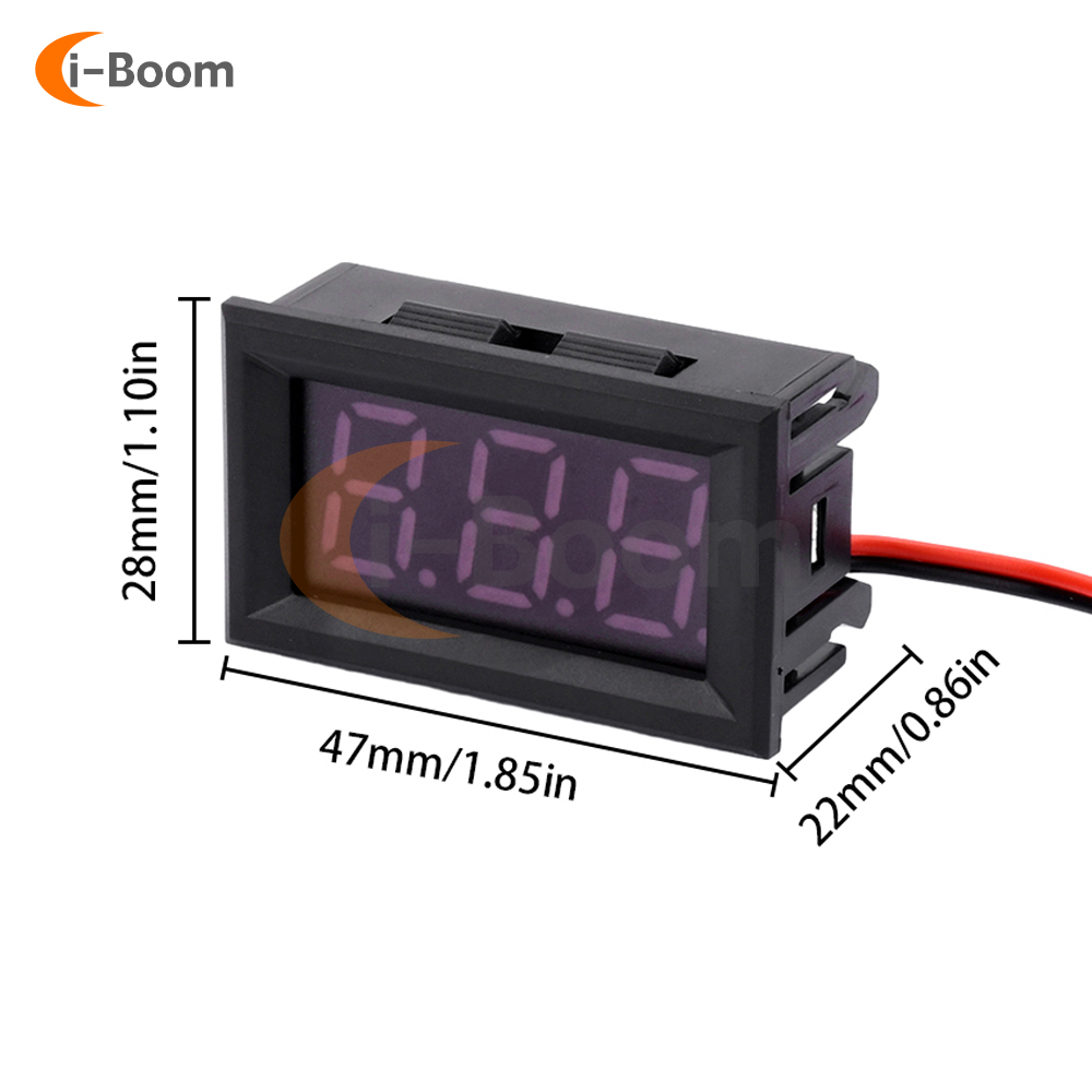 Ac110v 220v Led Digital Voltmeter Voltage Measuring Instrument Volt ...